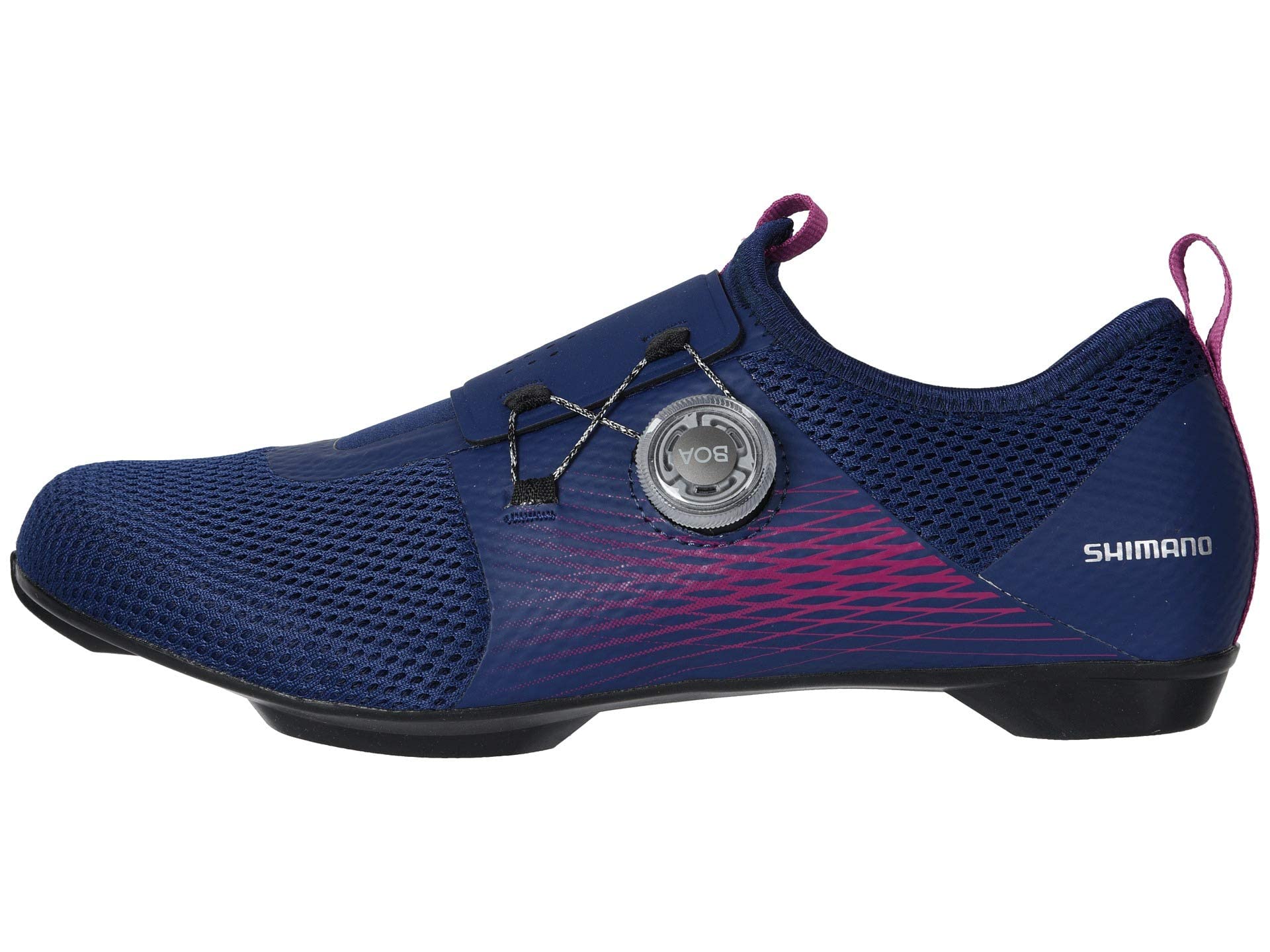SHIMANO SH-IC500W Women's High Performance Indoor Cycling Shoe, Purple, 8 (EU 40)