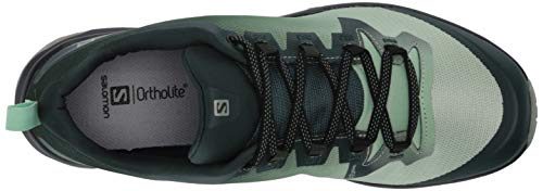Salomon VAYA Hiking Shoes for Women, Green Gables/Spruce Stone/Shadow, 9
