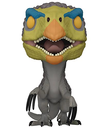 POP Jurassic World Dominion - Therizinosaurus Funko Vinyl Figure (Bundled with Compatible Box Protector Case), Multicolor, 3.75 inches