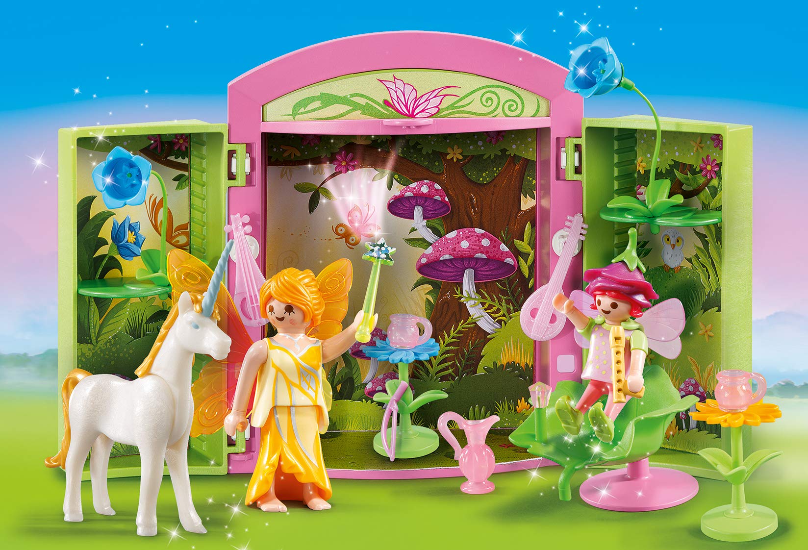 Playmobil Fairy Garden Play Box Playset