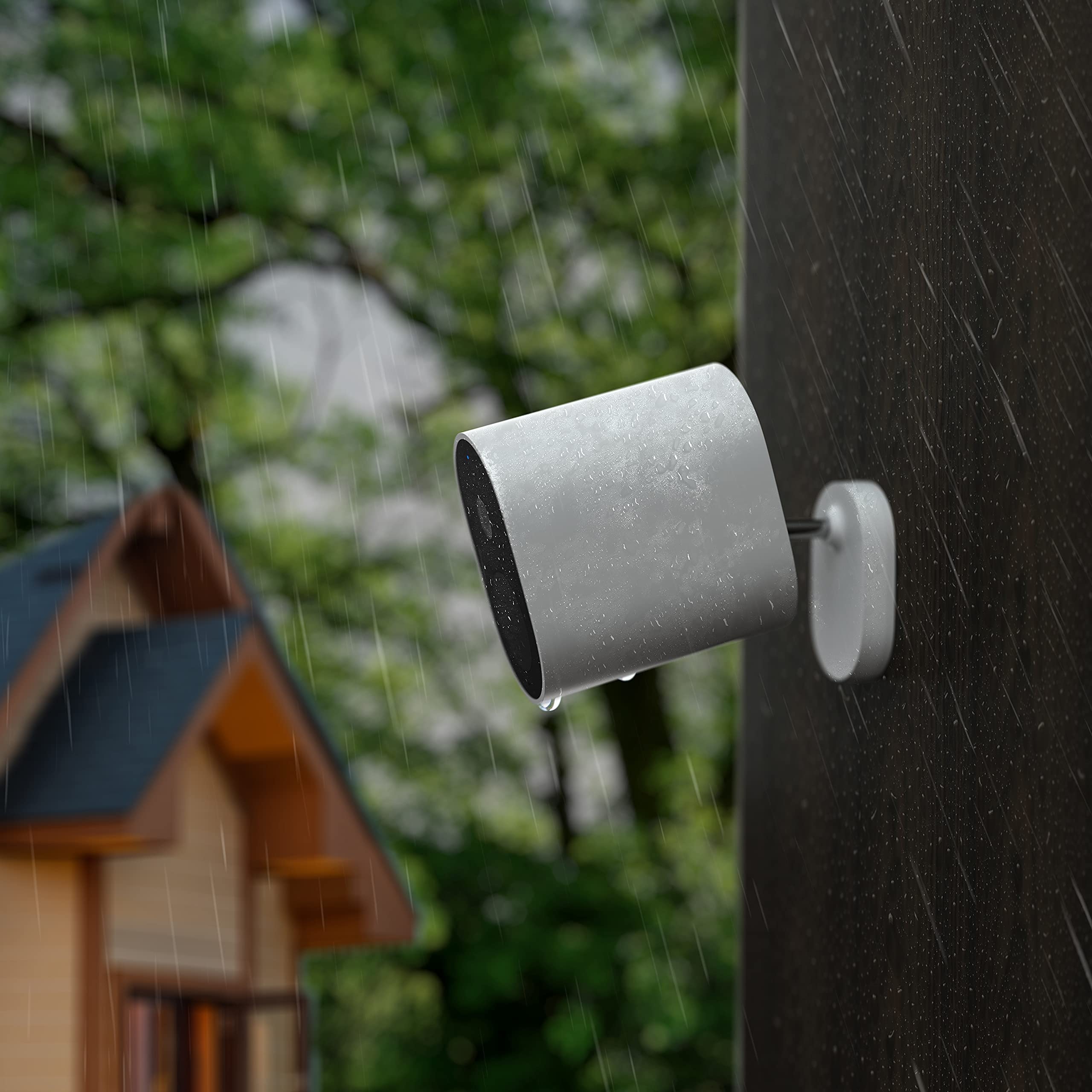 Xiaomi Mi Wireless Outdoor Security Camera 1080p, IP65 Dust and Water Resistant, 2-Way Audio, 130° Wide Angle, 90-Day Long Battery Life, 7m PIR Human Detection, White