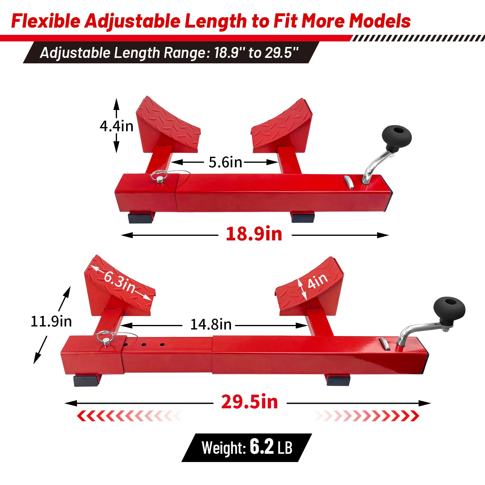 ROBLOCK Camper Leveler Blocks with Curved Levelers, Wheel Chocks and Non-Slip Rubber Mats, RV Leveling Blocks Works for 30,000 LBS RV, Trailer, Truck