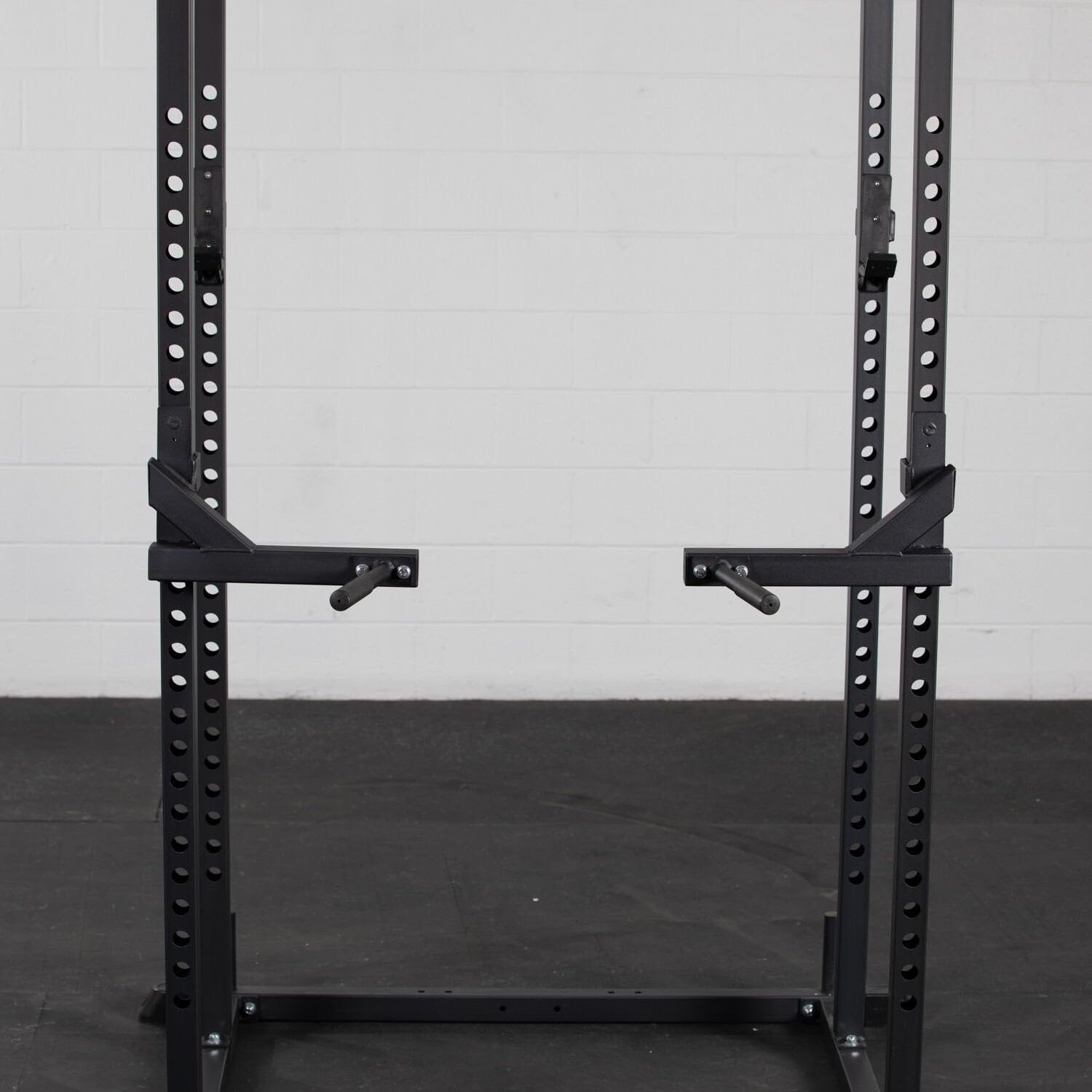 Titan Fitness T-2 Series Dip Bars, J-Hook Style Rack Mounted Dip Attachment, 880 LB Capacity, Fits 2†X 2†Tubular Steel