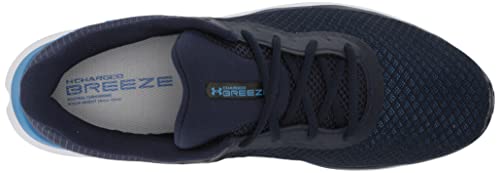 Under Armour Men's Charged Breeze, Midnight Navy Blue/Victory Blue, 12 Medium US
