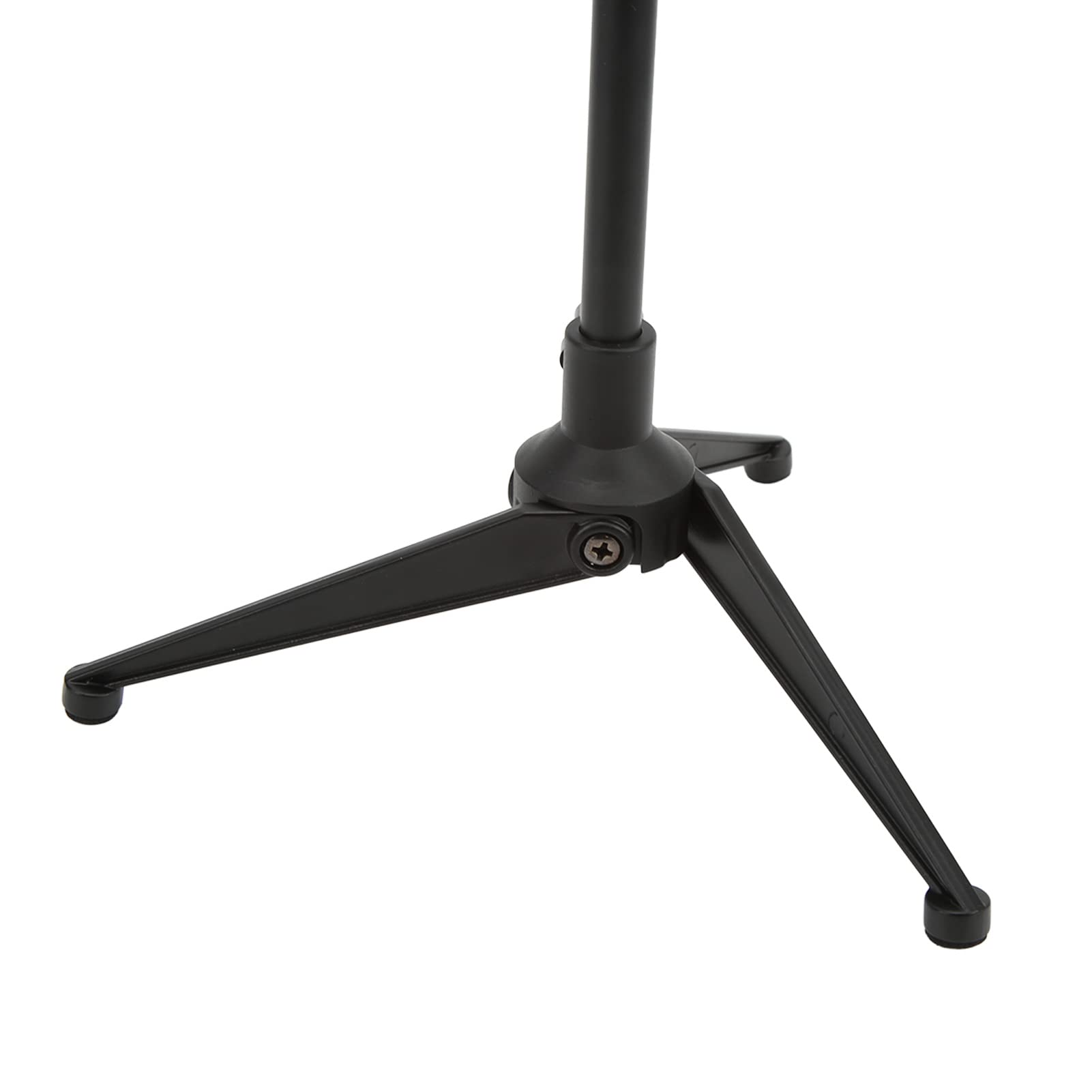 Velaurs Microphone Table Stand Tripod, Adjustable Angle Desktop Microphone Tripod Stand Adjustable Height Shockproof for Live Broadcast