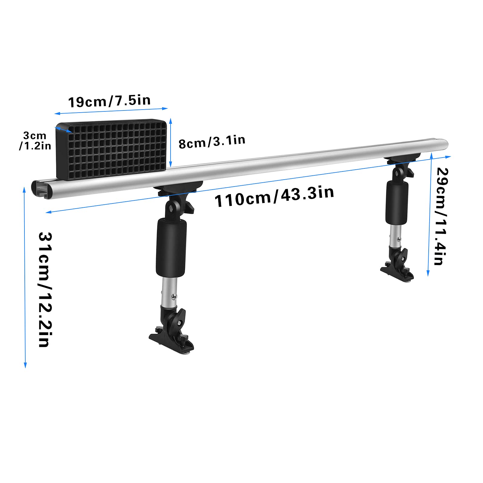wuyule Kayak Motor Bracket Kayak Motor Mount Fishing Kayak Trolling Motor Mount Rack