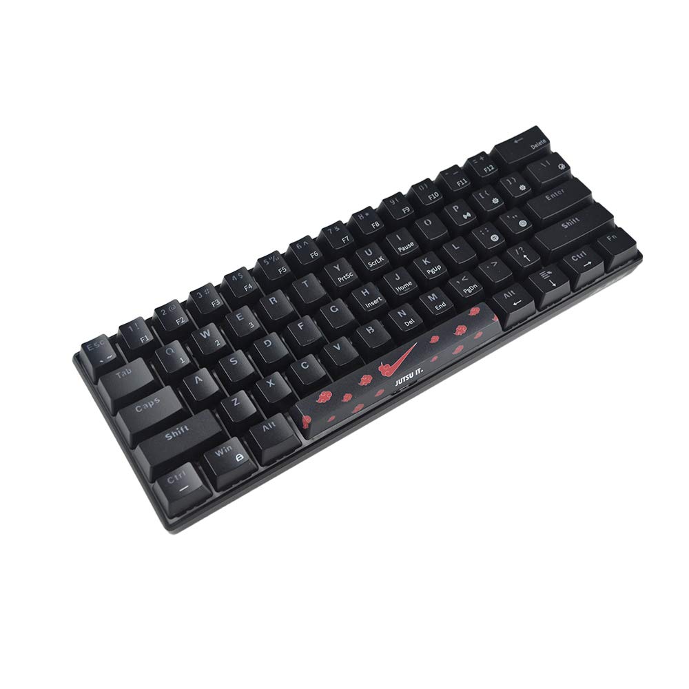 RICKONS Keycap 6.25u Space Bar for Cherry Switch Mechanical Gaming Keyboard with Key Puller (Naruto 9)