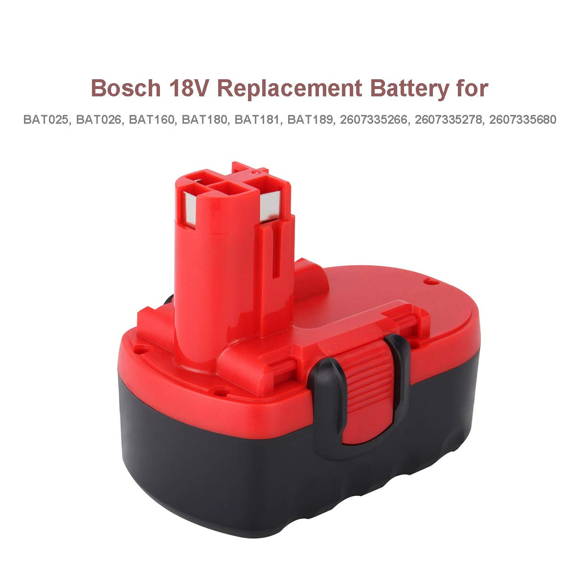 Shentec 18V 3.5Ah Battery Compatible with Bosch BAT025 BAT026 BAT160 BAT180 BAT181 BAT189, Ni-MH 18V Battery