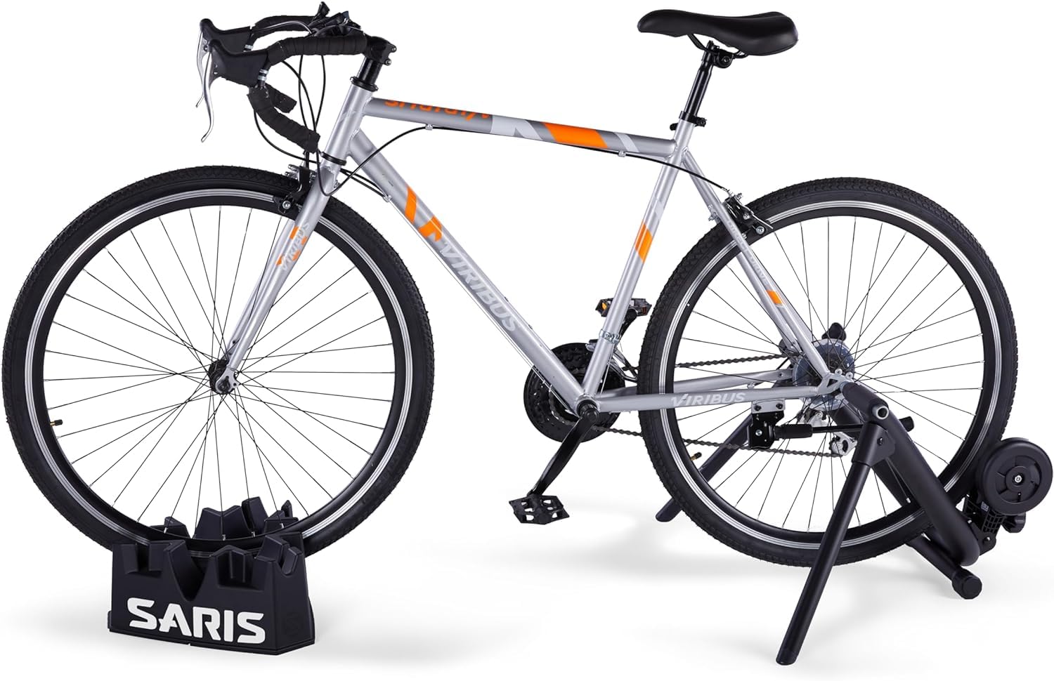 Saris Magnetic Indoor Bike Trainer, Magnetic Resistance, Compatible with Zwift App