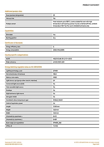 Osram Northstar AV P-VIP 150/1.0 P22 Bare Lamp Replacement