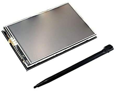 SaharaMicro 3.5 inch 480x320 TFT LCD Touch Screen 3.5inch RPi LCD with Touch Pen for Raspberry Pi 3 Model B+ / B & for Latest Raspberry Pi 4 Model B - Easy Install with Raspbian/Kali OS