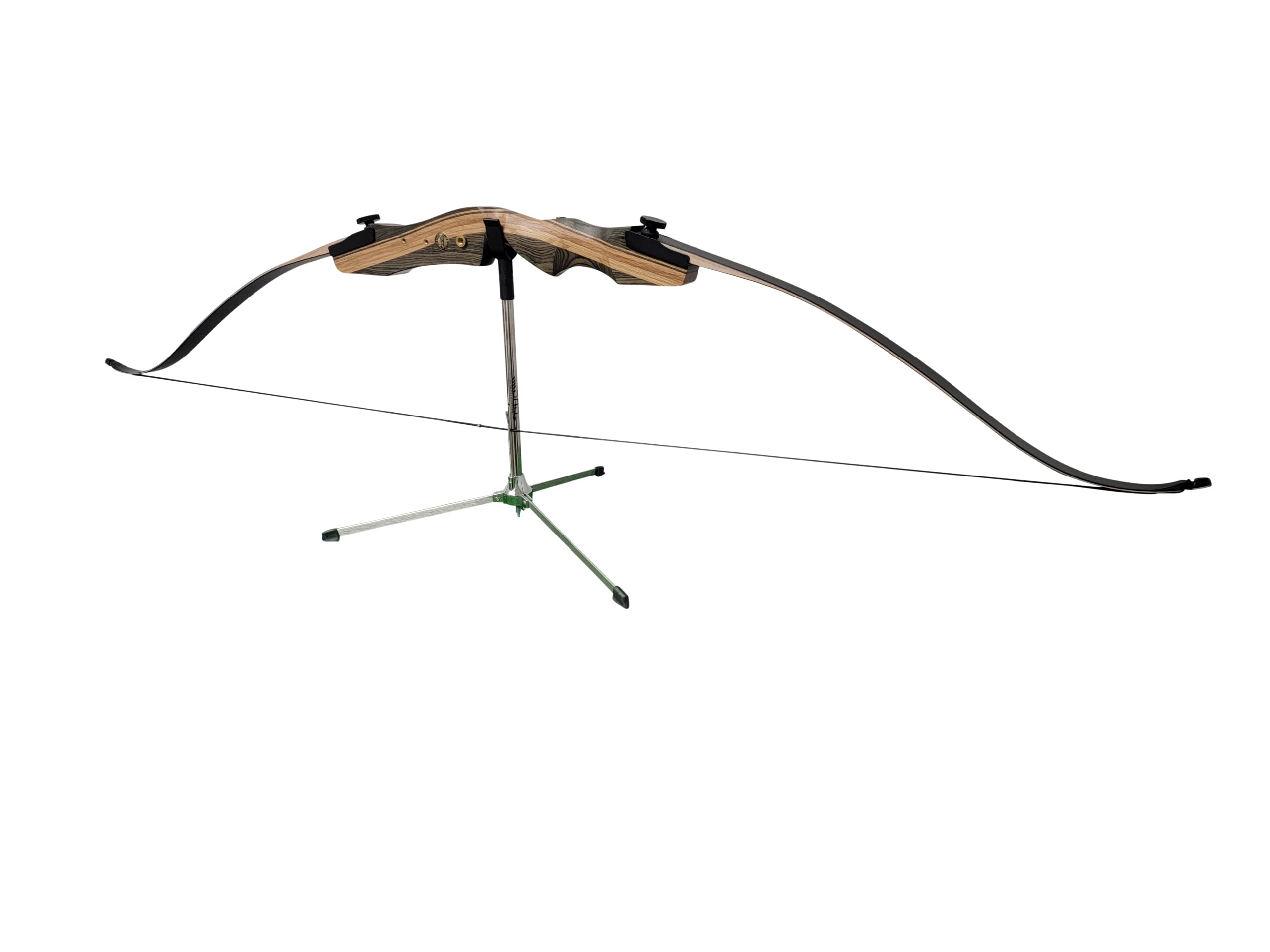 Southland Archery Supply SAS Stainless Steel Heavy Duty Bow Stand for Recurve Bow Longbow Takedown Bow