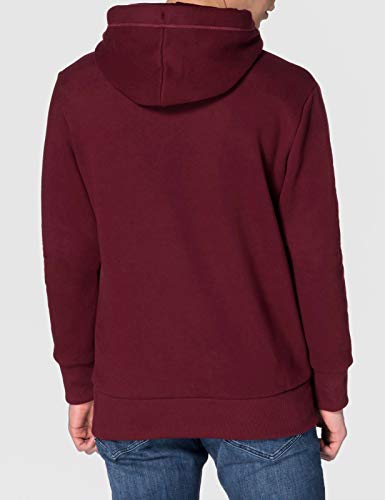 SUPERDRY Collegiate State Overhead Hoodie Wine