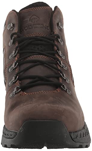 Wolverine Men's Guide Ultraspring Waterproof Construction Boot, Gravel, 10 X-Wide