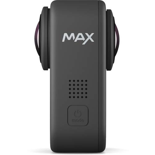 Ritz Gear GoPro MAX — Waterproof 360 + Traditional Camera with Touch Screen Spherical 5.6K30 HD Video 16.6MP 360 Photos 1080p Live Streaming Stabilization with Lexar 128GB Memory Card Reader