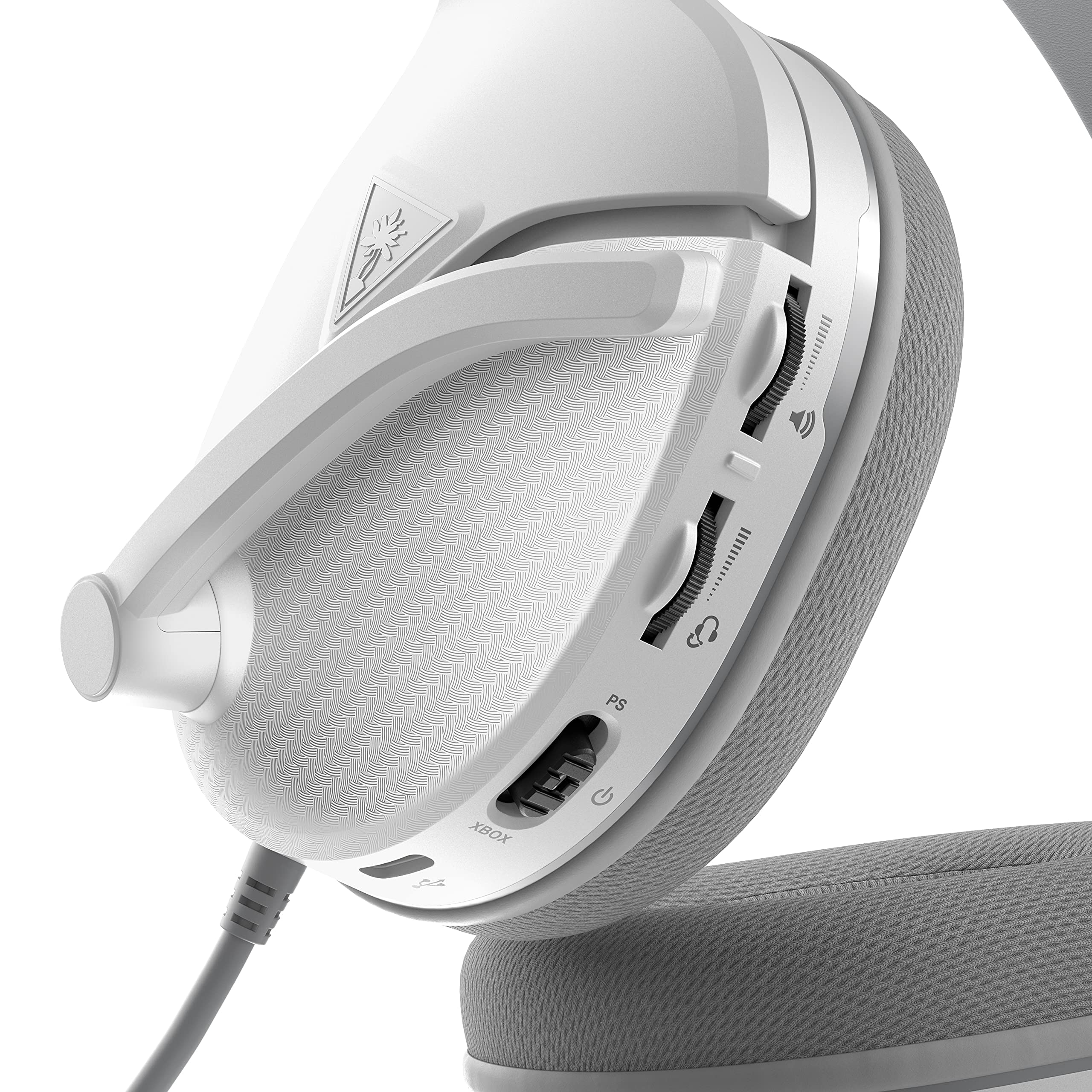 Turtle Beach Recon 200 Gen 2 Powered Gaming Headset for Xbox Series X, Xbox Series S, & Xbox One, PlayStation 5, PS4, Nintendo Switch, Mobile, & PC with 3.5mm connection - White[Without Batteries] (Renewed)