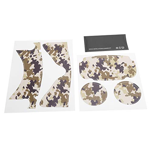 VR Headset Stickers, Sturdy Durable Wear-Resistant VR Controller Stickers Ultra‑Thin for Scratches for Dust for Abrasions for Abrasion(Desert Camouflage)