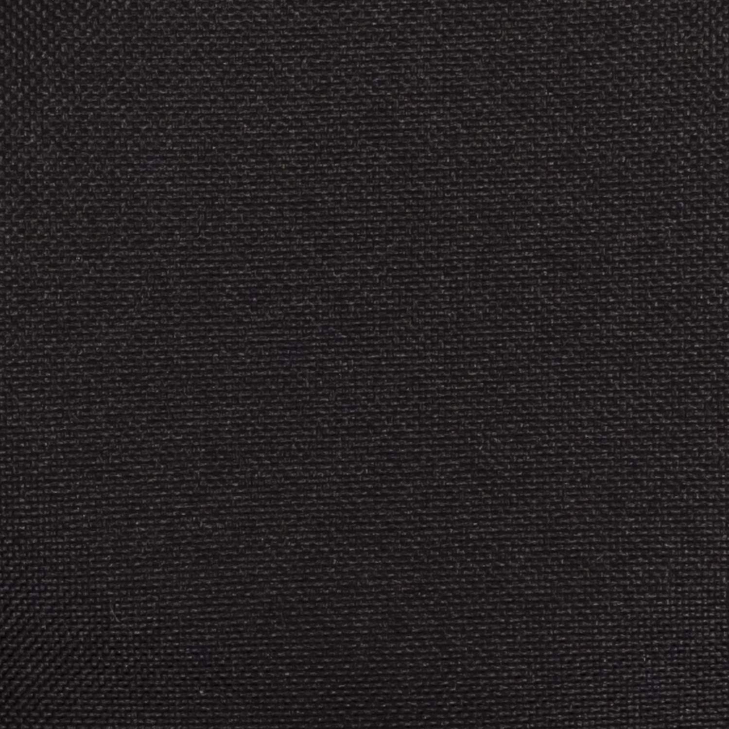 Sweet Home Collection Chair Cushion Memory Foam Pads Tufted Slip Non Skid Rubber Back U-Shaped 17" x 16" Seat Cover, 4 Count (Pack of 1), Black