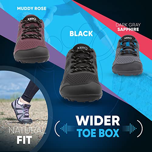 Xero Shoes Men's Mesa Trail, Black, 9