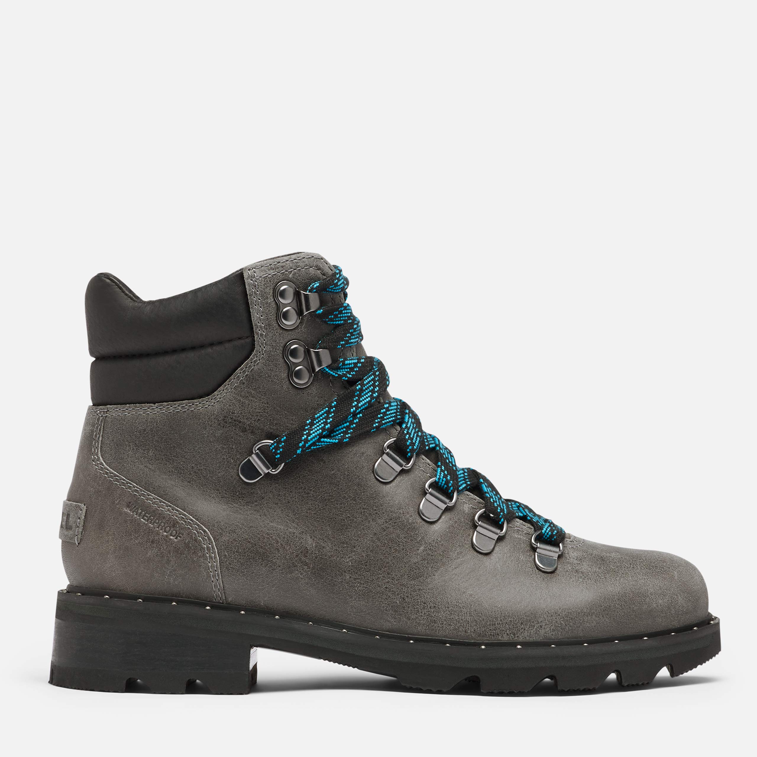 Sorel Women's Lennox Hiker Boot - Rain - Waterproof - Quarry - Size 7