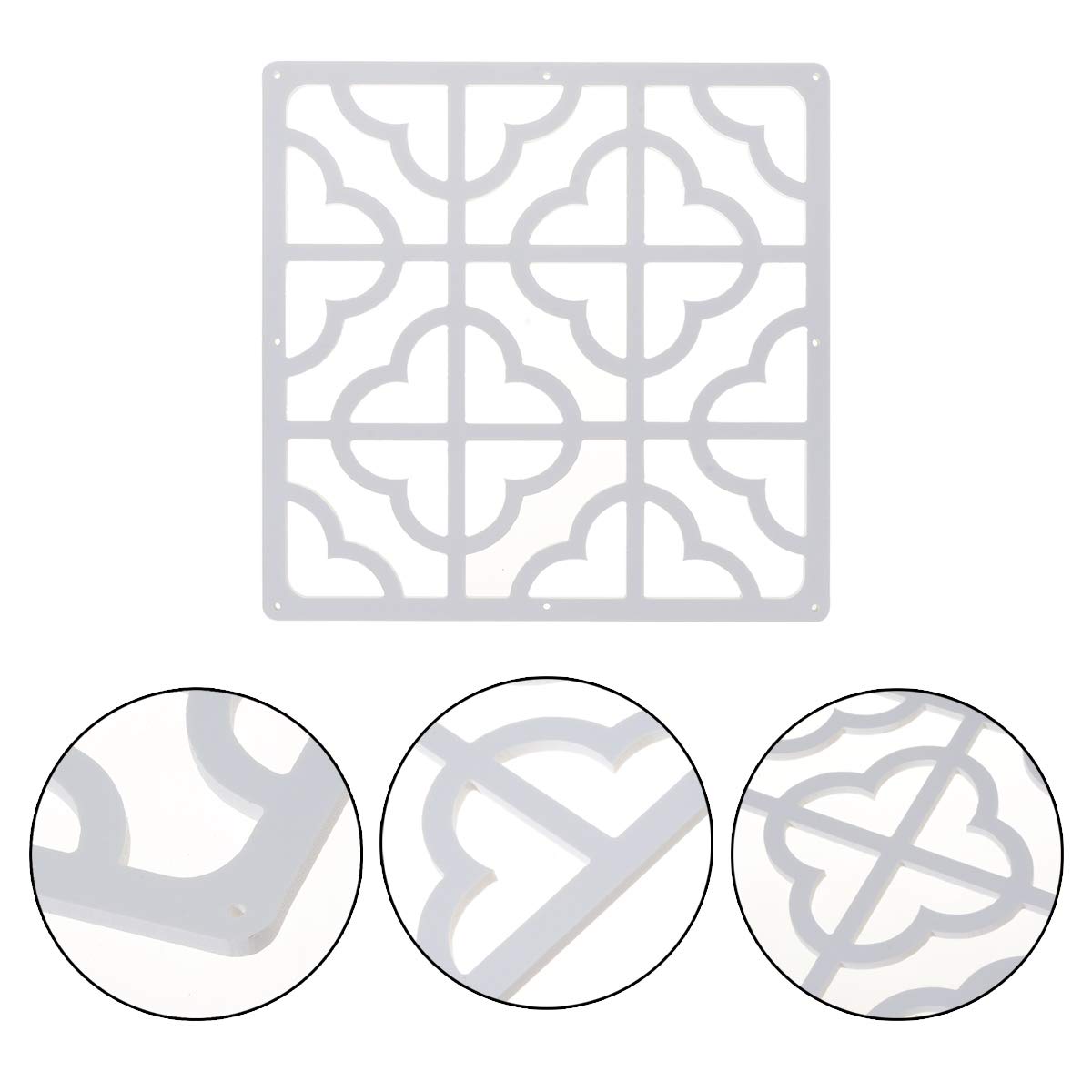 Saim Hanging Room Divider Decorative Panel Screens DIY Panel Screens Partition Wall Dividers for Bedroom Living Dining Study Setting Room 4Pcs