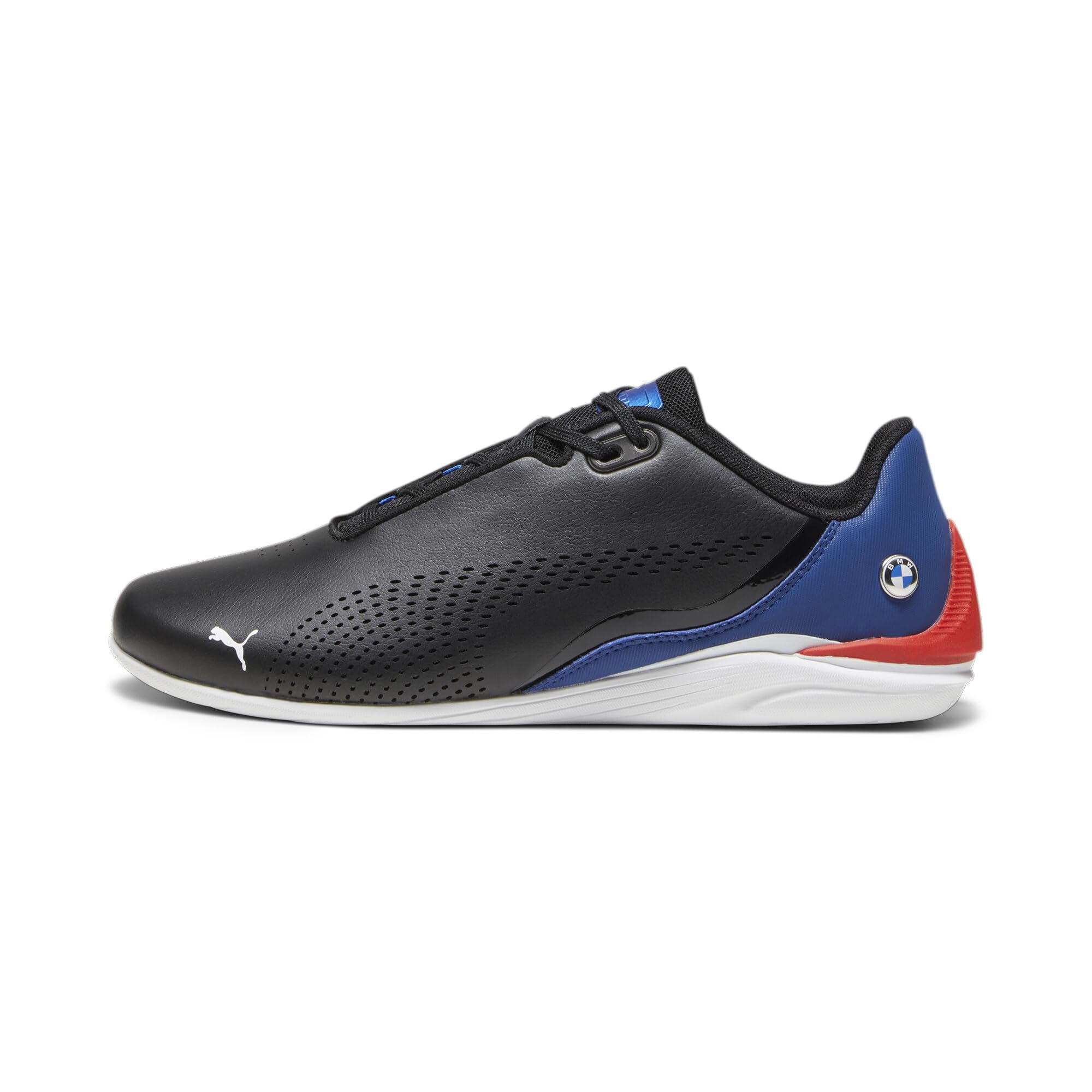 PUMA Men's BMW M MOTORSPORT DRIFT CAT DECIMA Sneaker, PUMA Black-Pro Blue, 9.5