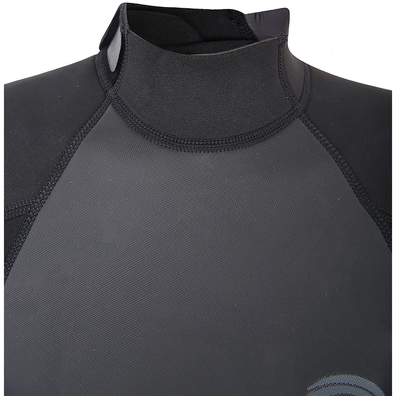 Typhoon Womens Storm3 3/2mm Backzip Wetsuit 2023 - Black/Graphite 250884 8
