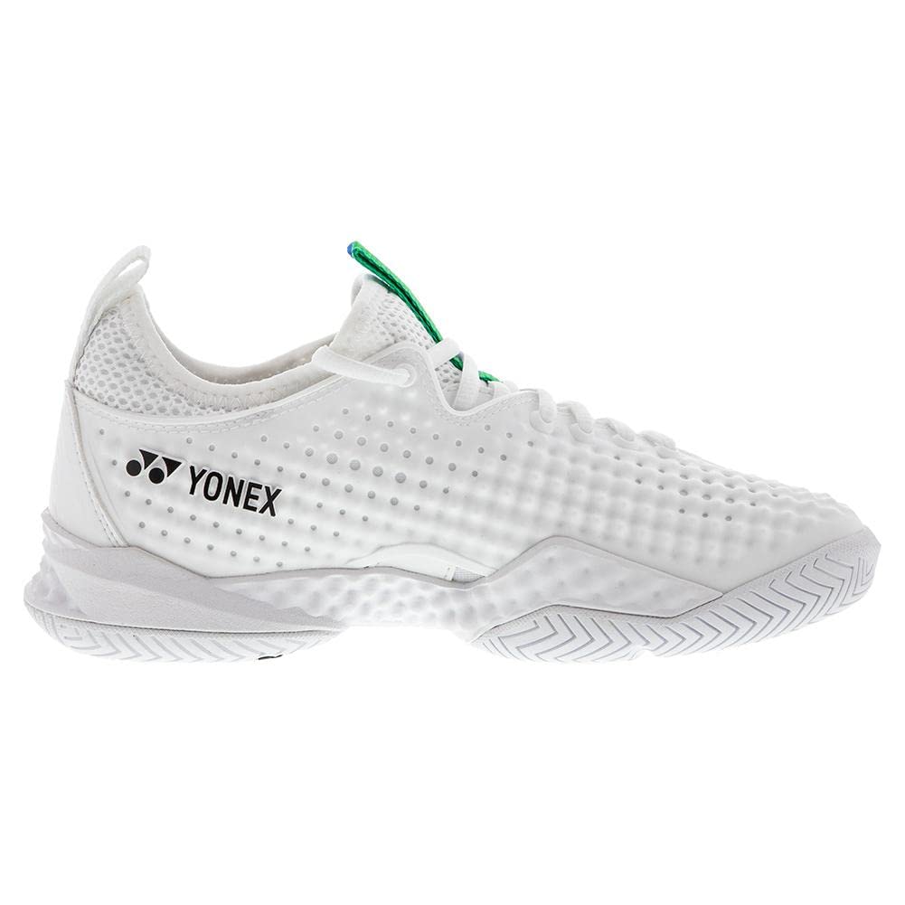 YONEX Women's FusionRev 4 75th Tennis Shoe, White (US Size 9.5)