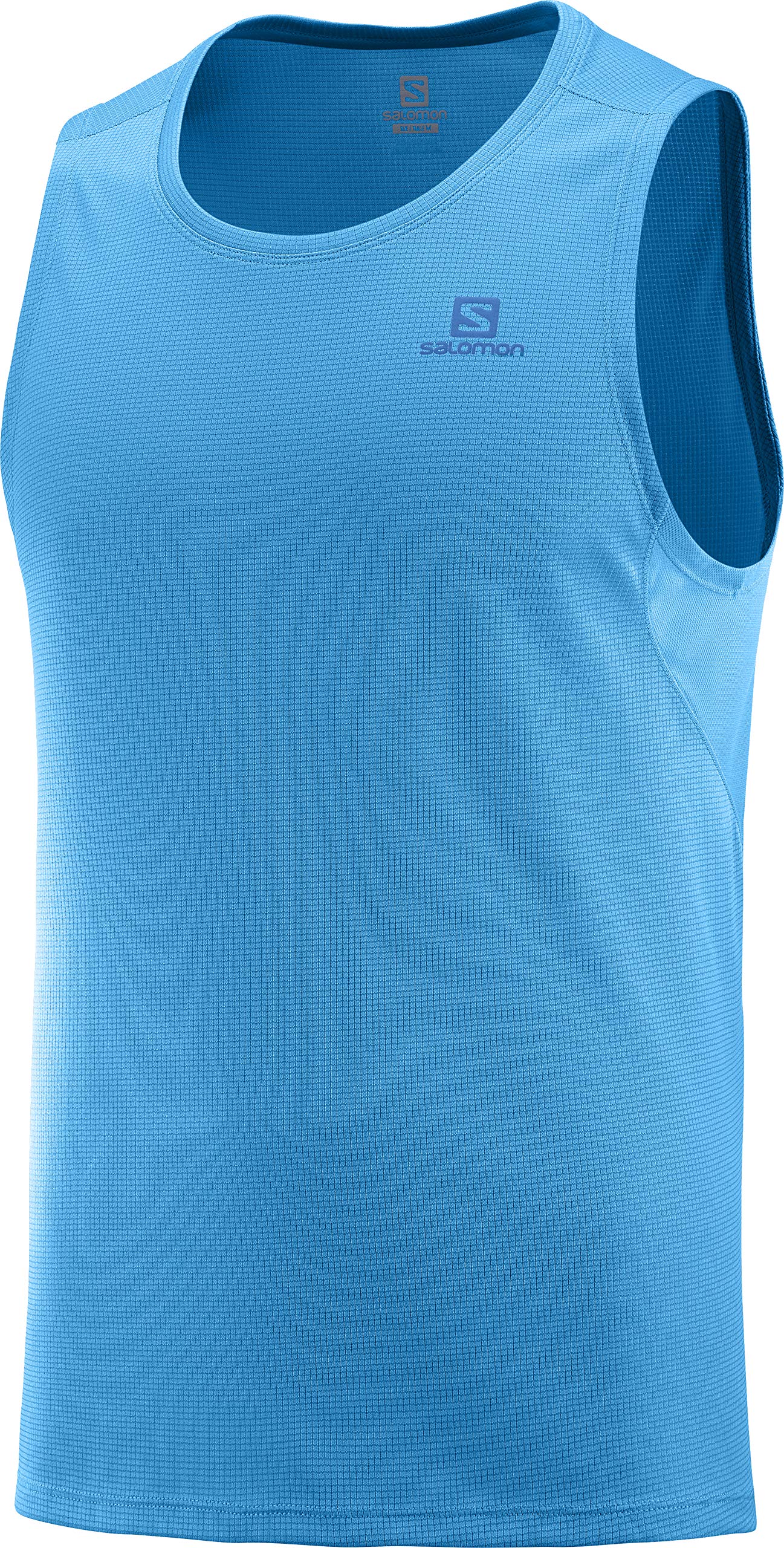 Salomon Men's Standard Agile Tank M, Vivid Blue, X-Large