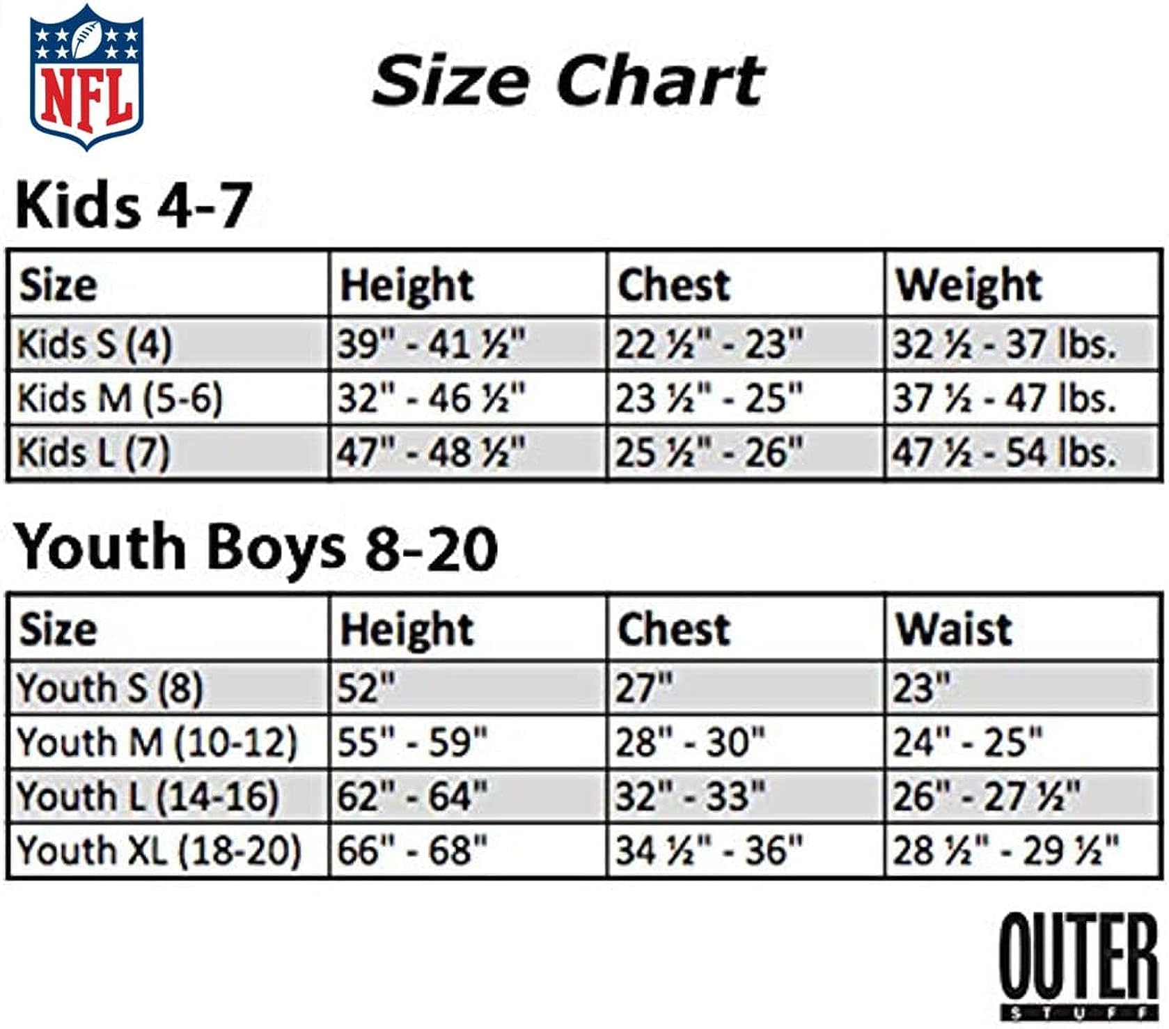 Outerstuff NFL Youth 8-20 Touchdown Team Color Performance Primary Logo Pullover Hoodie (14-16, Kansas City Chiefs)