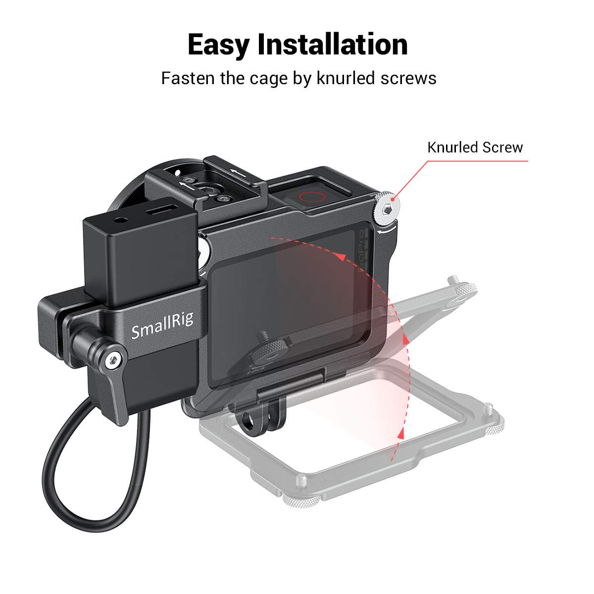 SmallRig Cage for Hero7 / Hero6 / Hero5 Black CVG2320