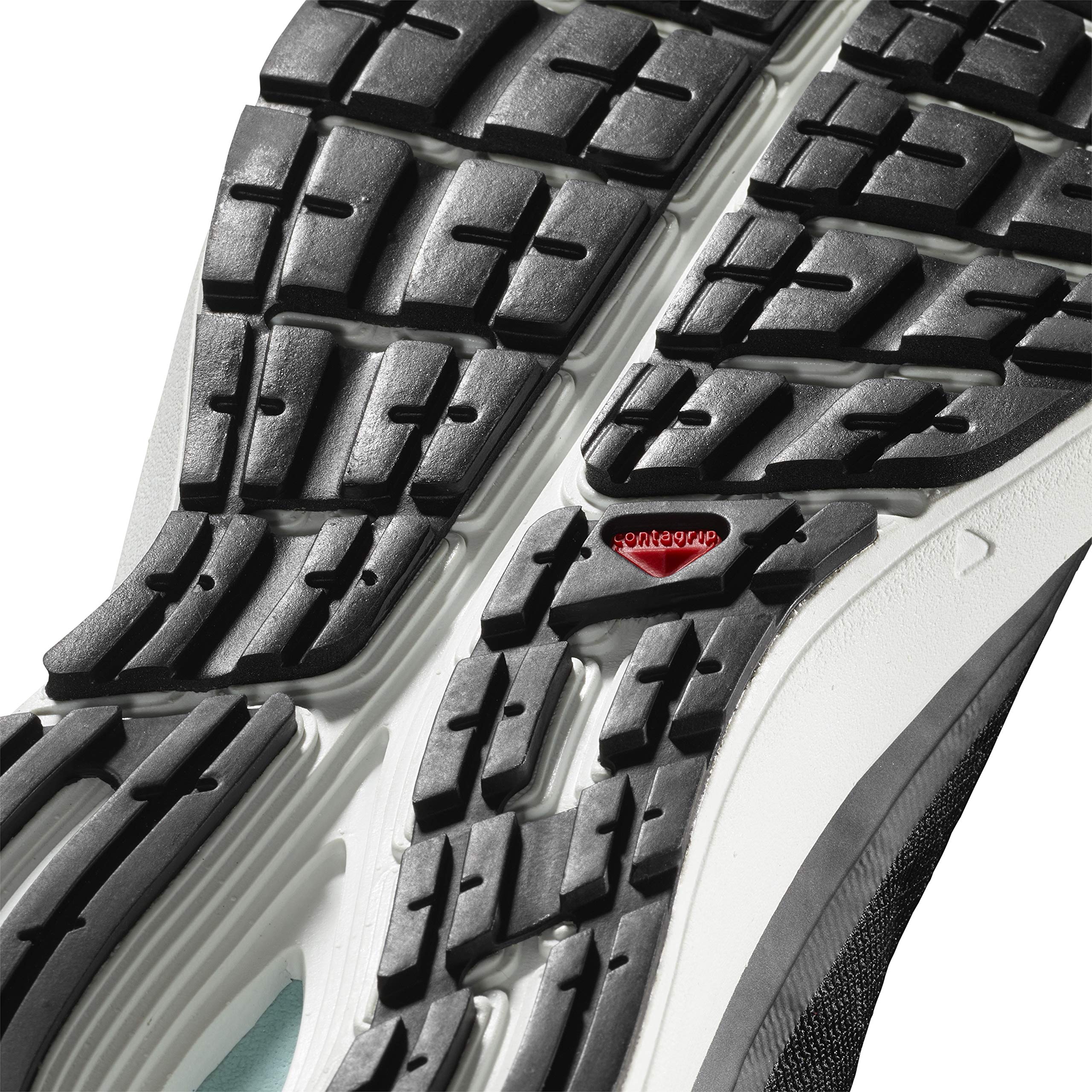 Salomon Sonic 3 Confidence Road Running Shoes for Women, Black/White/Quiet Shade, 10