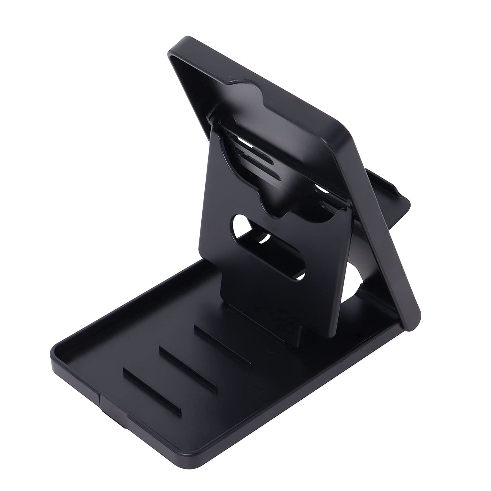Switch Stand Holder Animal Crossing Compatible with, Muti-Angle Switch Lite Stand Holder, Phone Bracket Stand Replacement by Hoqqf(Black)