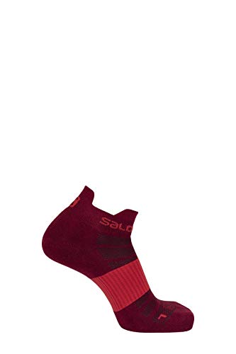Salomon Standard Socks, Red Dahlia/White, M