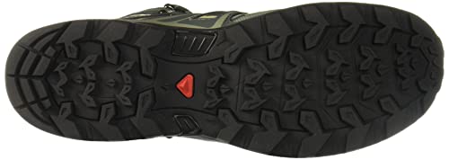 Salomon X Ultra MID 3 AERO Hiking Boots for Women, Shadow/Urban Chic/Bleached Sand, 7.5