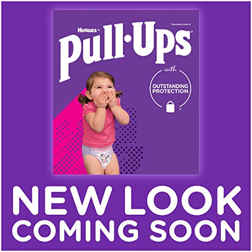 Pull-Ups Learning Designs for Girls Potty Training Pants, 2T-3T (18-34 lbs.), 25 Ct. (Packaging May Vary)