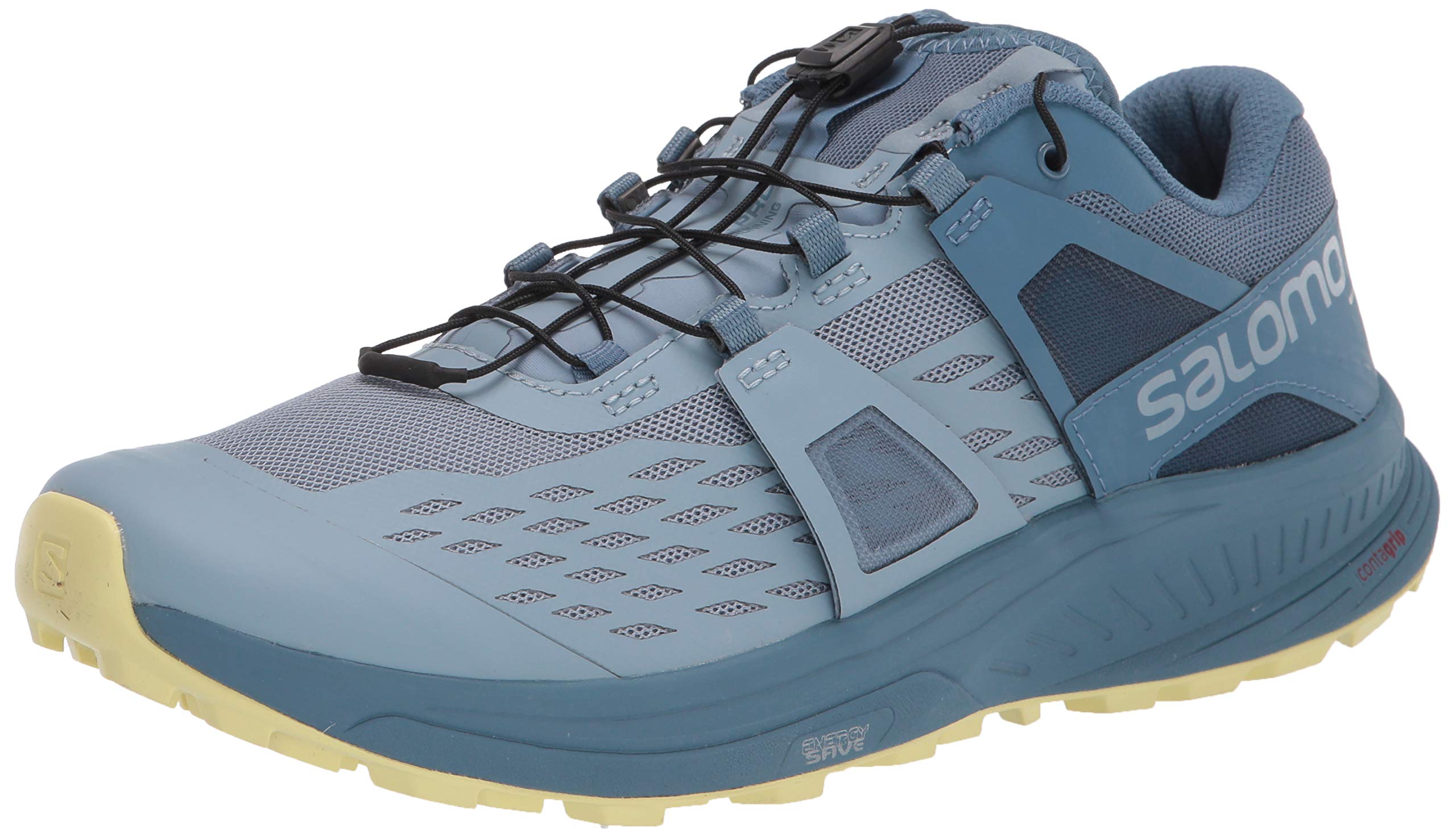 Salomon Ultra W/PRO Trail Running Shoes for Women, Ashley Blue/Copen Blue/Charlock, 8