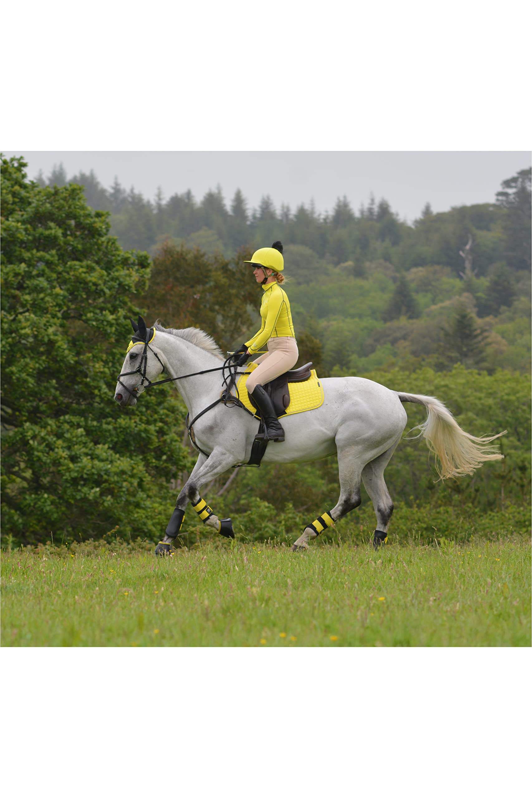 Woof Wear Close Contact Saddle Cloth WS0003 - Sunshine Yellow Size - Full