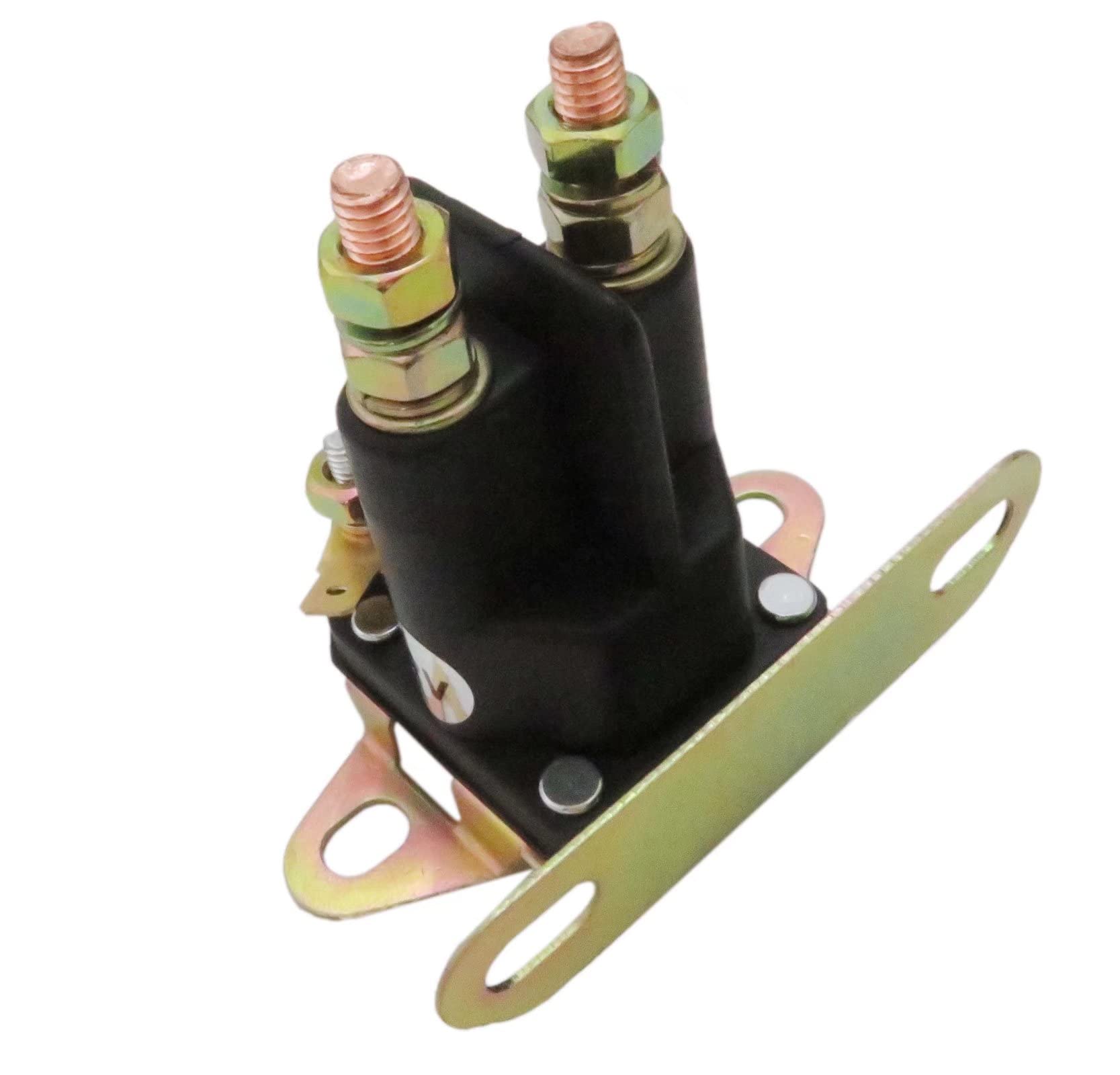 Rllyer Starter Solenoid w/ 2 Hole Bracket For Exmark Lawn Boy Toro 104-3189 117-1197
