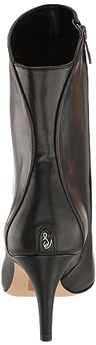 Sam Edelman Women's Usha Fashion Boot, Black Leather, 10.5