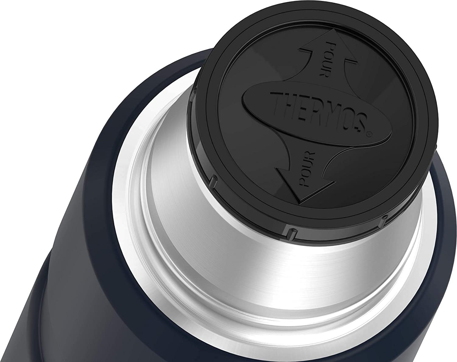 Thermos Vacuum-Insulated Compact Bottle (Matte Black)