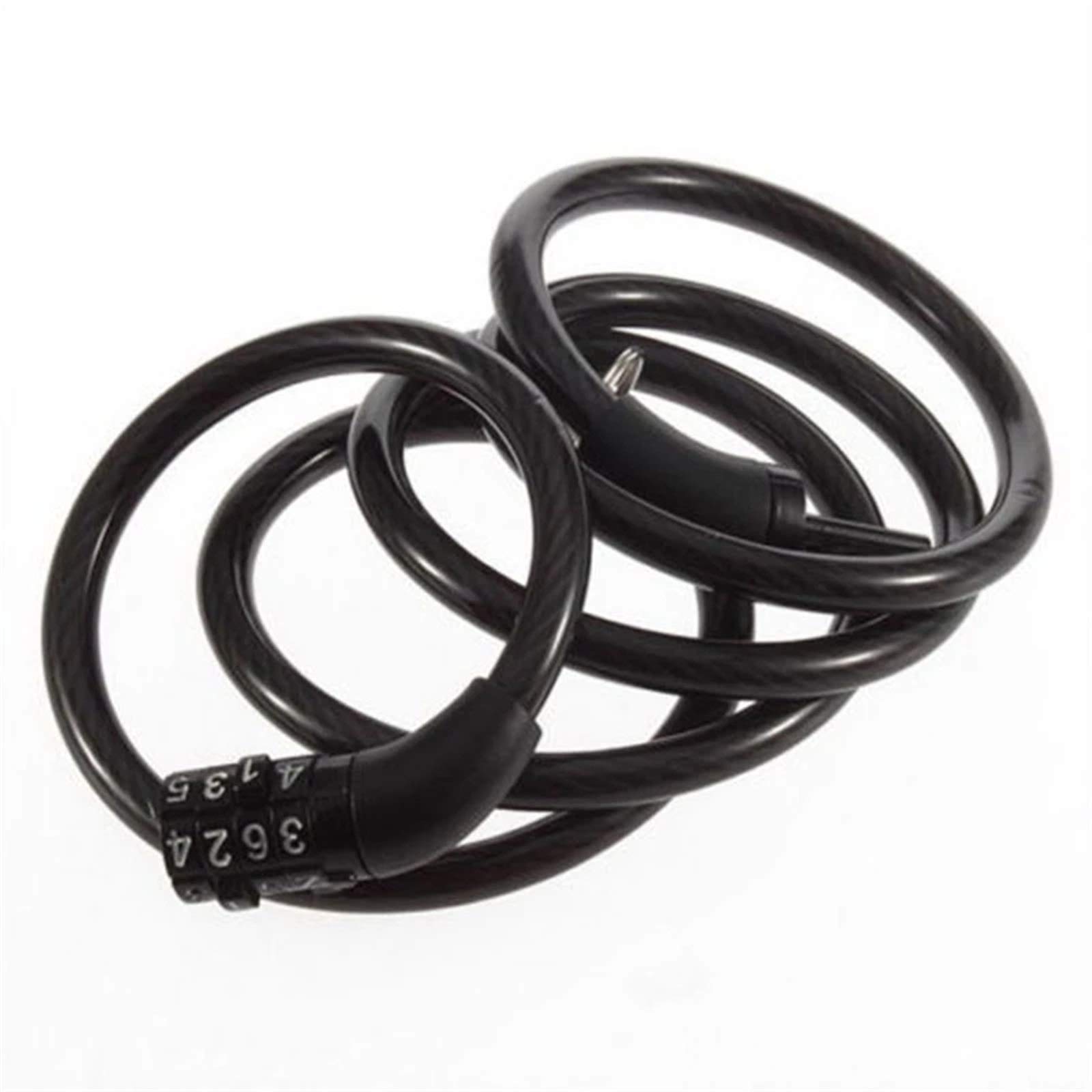 ROBDAE Bicycle Lock Bicycle Chain Lock Combination Anti-Theft Bicycle Lock Bicycle Motorcycle Lock Multifunctional Bicycle Lock (Color : Black, Size : 100x0.8cm)