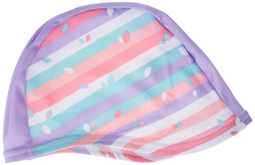 Speedo Infant Printed Polyester Swimming Cap, Galinda/Hard Candy/Marine, One Size