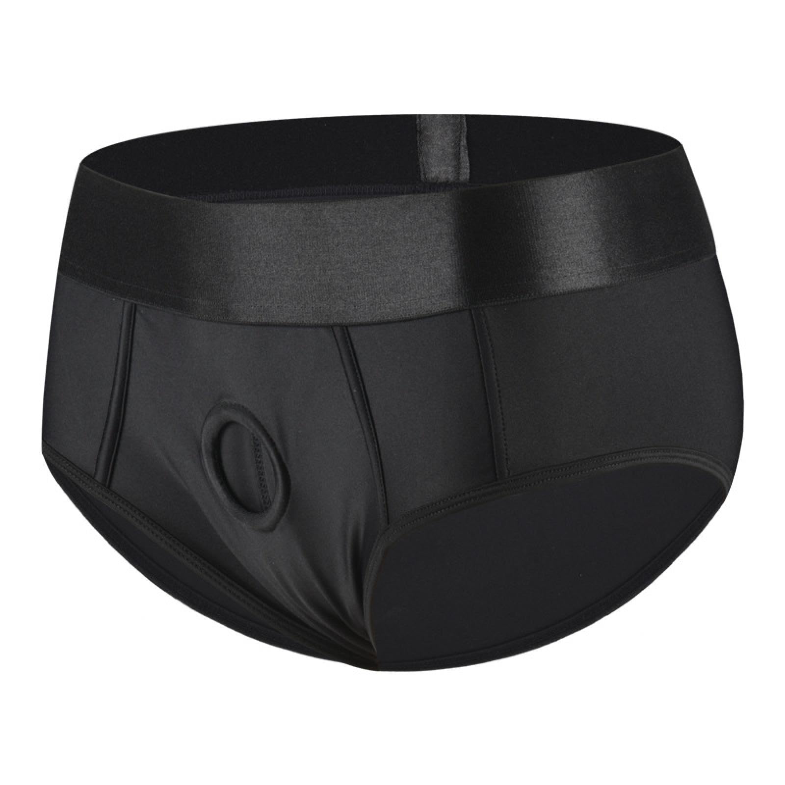 Same Sex Lingerie with Single Hole Drawstring Pants can accommodate Dildo