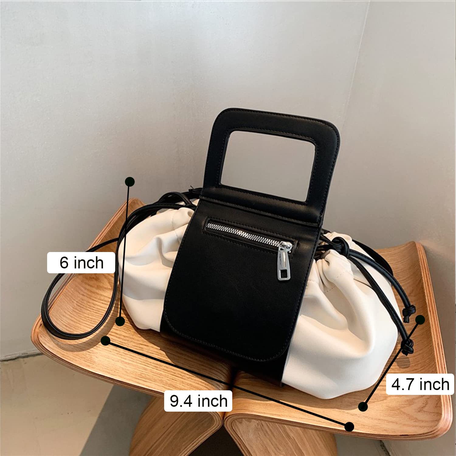 Womens Handbags and Purses Fashion Top Handle Satchel Tote PU Leather Shoulder Bags