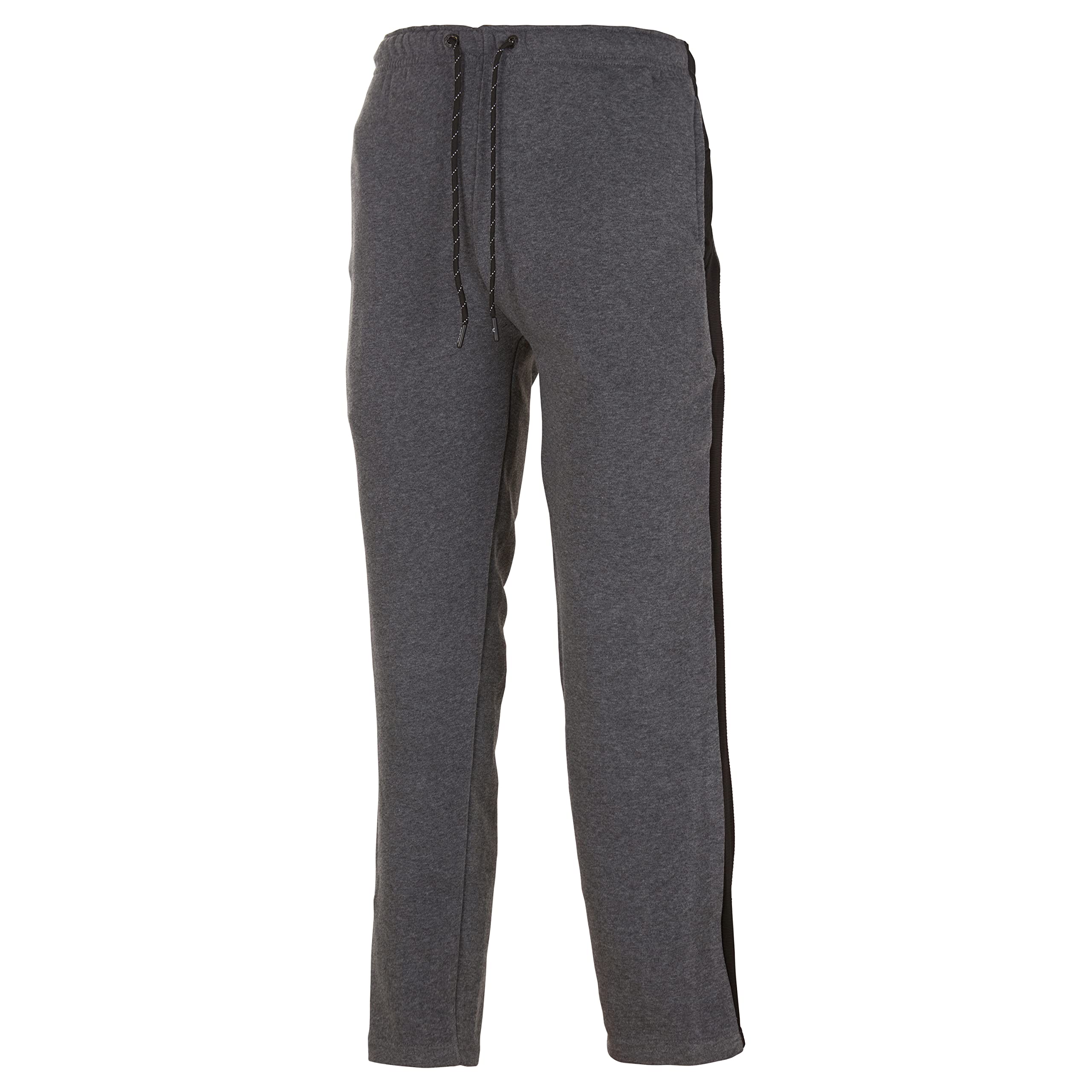 X Game Time 3 Pack Men Sweatpants, Athletic and Casual Fleece Joggers Men with Side Panel Closed Bottom