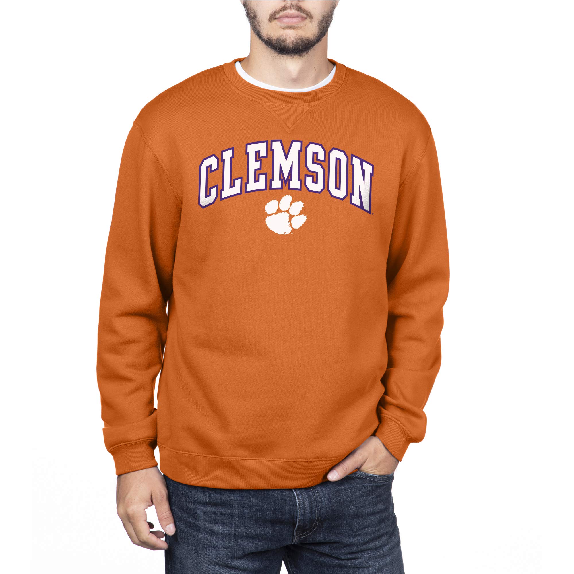 Top of the World NCAA Kentucky Wildcats Men's Crewneck Sweatshirt, Graphite Heather, Size Medium