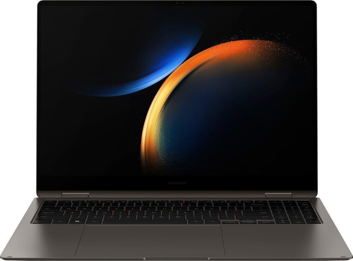 SAMSUNG - Galaxy Book3 Pro 360 2-in-1 16" 3K AMOLED Touch Screen Laptop -Intel 13th Gen Evo Core i7-1360P -16GB Memory -1TB SSD (2023) - Graphite (Renewed)