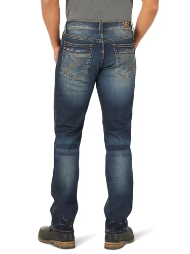 Rock & Republic Men's Relaxed Straight Jean, Hype, 42W x 30L
