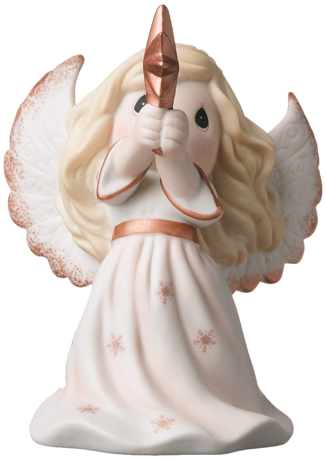 Precious Moments Rejoice in The Wonders of His Love 9th Annual Angel Bisque Porcelain 191023 Figurine, One Size, Multi